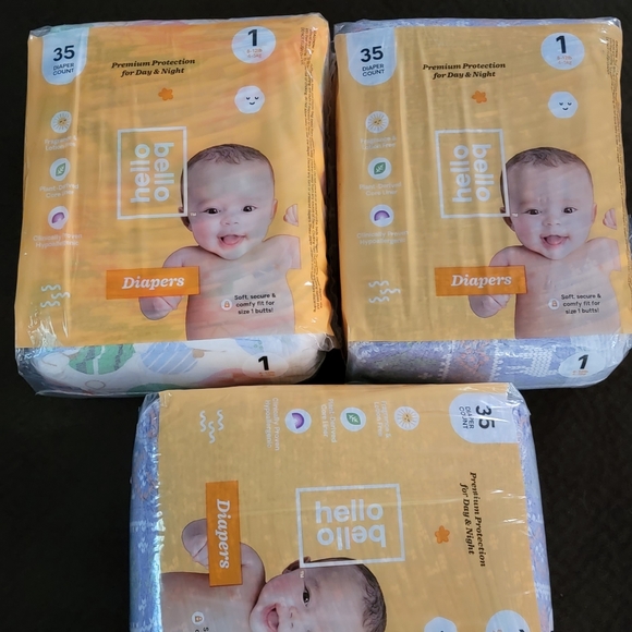 Other | Hello Bello Size 1 Diapers | Poshmark